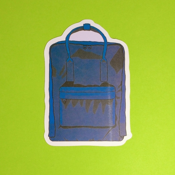 Design | 110 Aesthetic Dark Blue Kanken Backpack Matte Vsco Die Cut ...